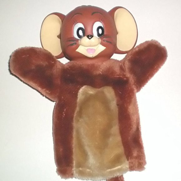 Toys | Vintage Jerry Mouse Hand Puppet From Tom And Jerry Cartoons ...